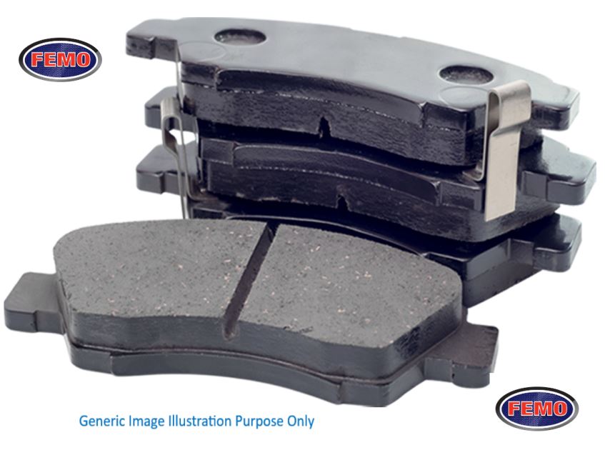 Brake Pad Set - FEMO - FT231814