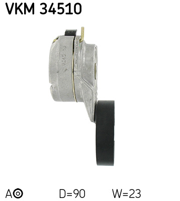 SKF - VKM 34510 - Zatezač, klinasti rebrasti kaiš (Kaišni prenos ...