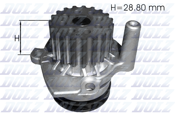DOLZ - A222 - Water Pump (Cooling System). Irish Auto Parts - Car Parts ...