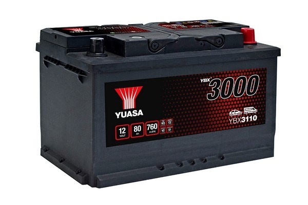 YUASA - YBX3110 - Starter Battery (Starter System). Irish Auto Parts ...